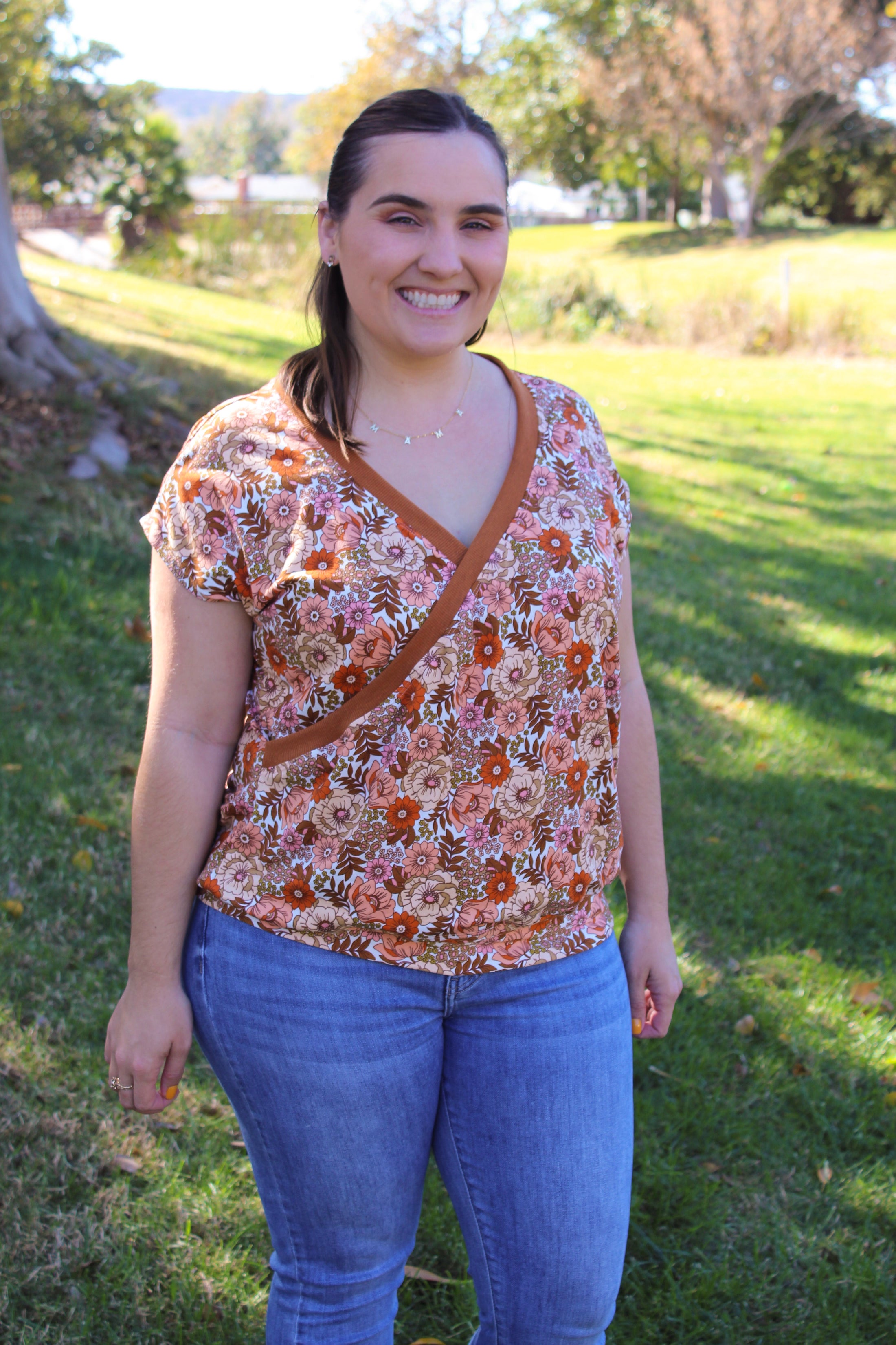 Aurore Crossover Dolman Top – Wonderful Sews