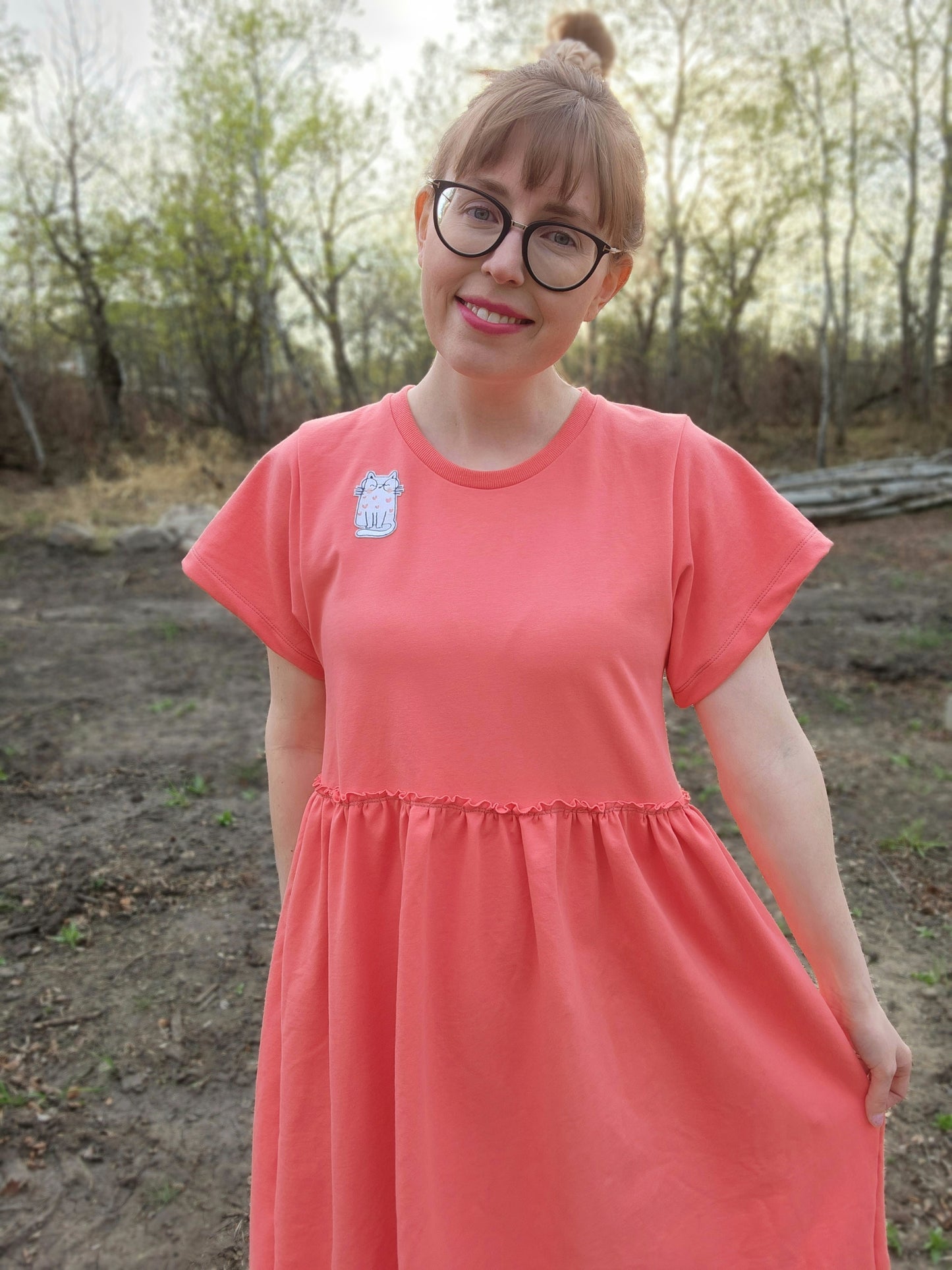 Hearts Cat Patch – Wonderful Sews