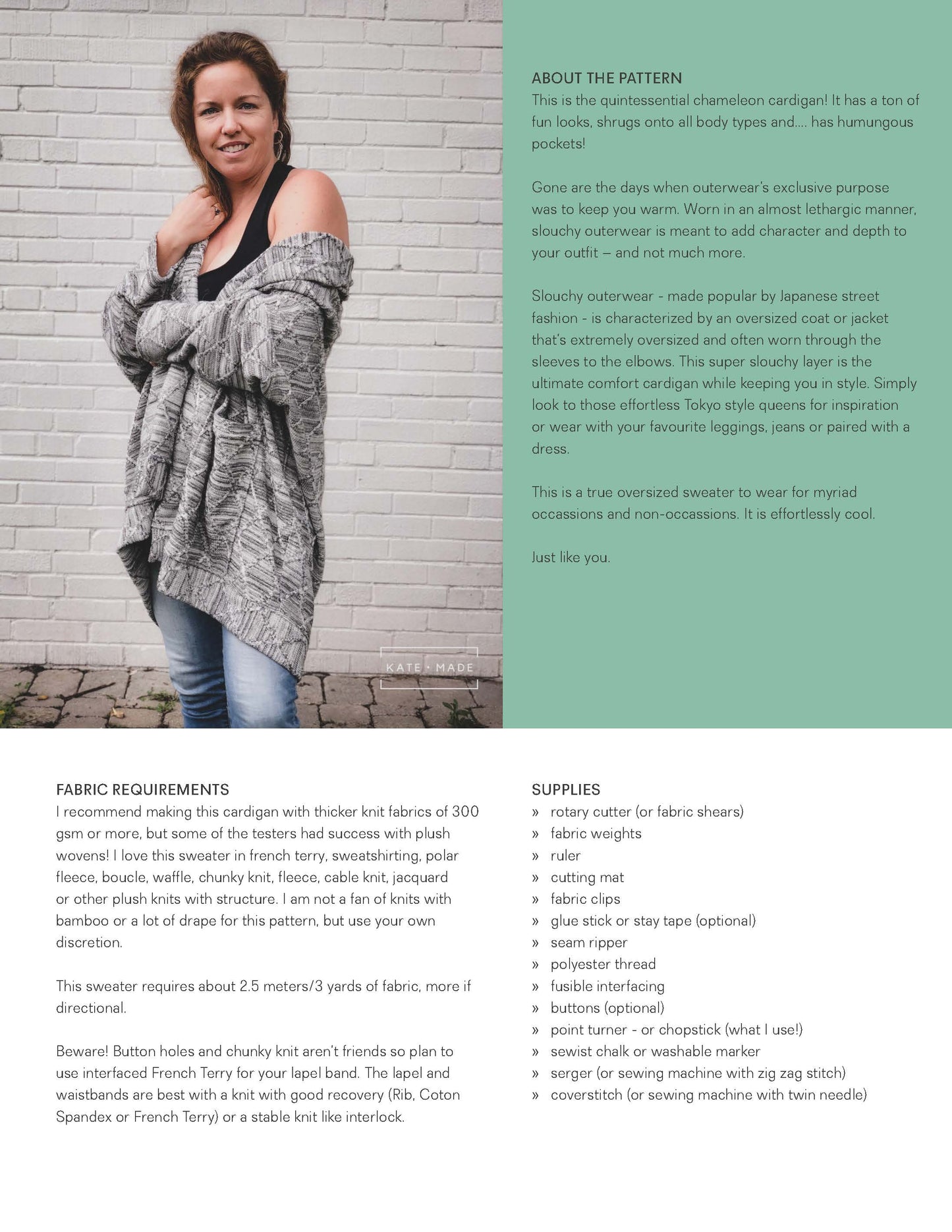 Big Effing Cardigan – Wonderful Sews