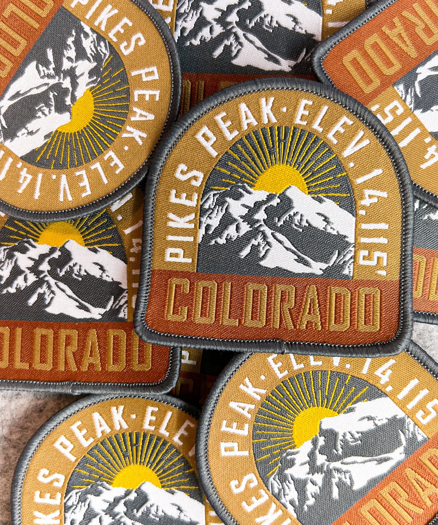 Pikes Peak Colorado Patch – Wonderful Sews